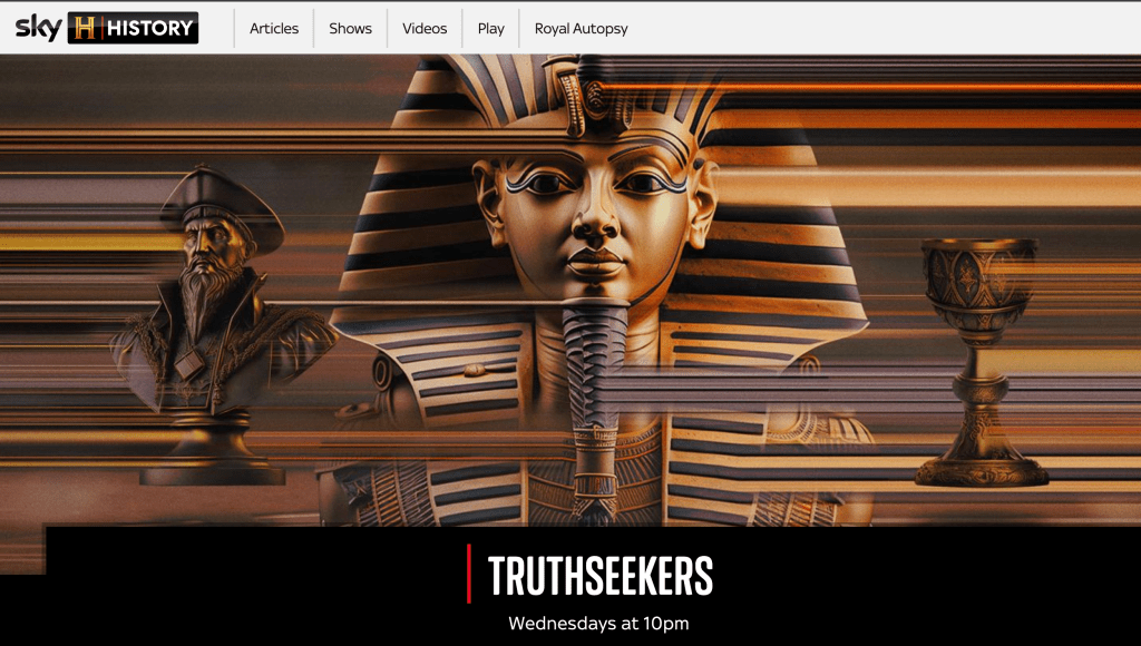 Truthseekers - catch me on History! - Beardy History